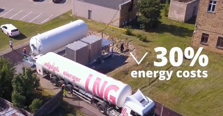 LNG rūpniecībai — Elenger